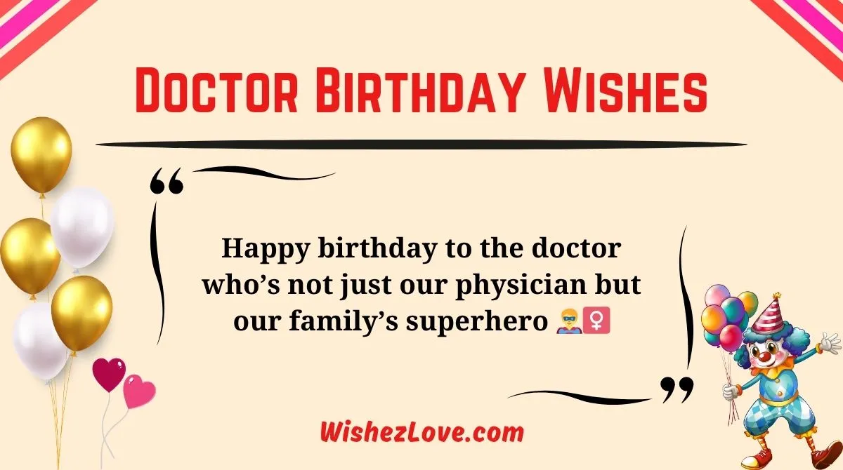 🩺🎉 188+ Doctor Birthday Wishes 2025 👨‍⚕️👩‍⚕️ — Heartfelt Messages to ...